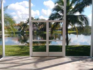 Custom Screen Doors | South Florida Door Installations | Aces Up Screens